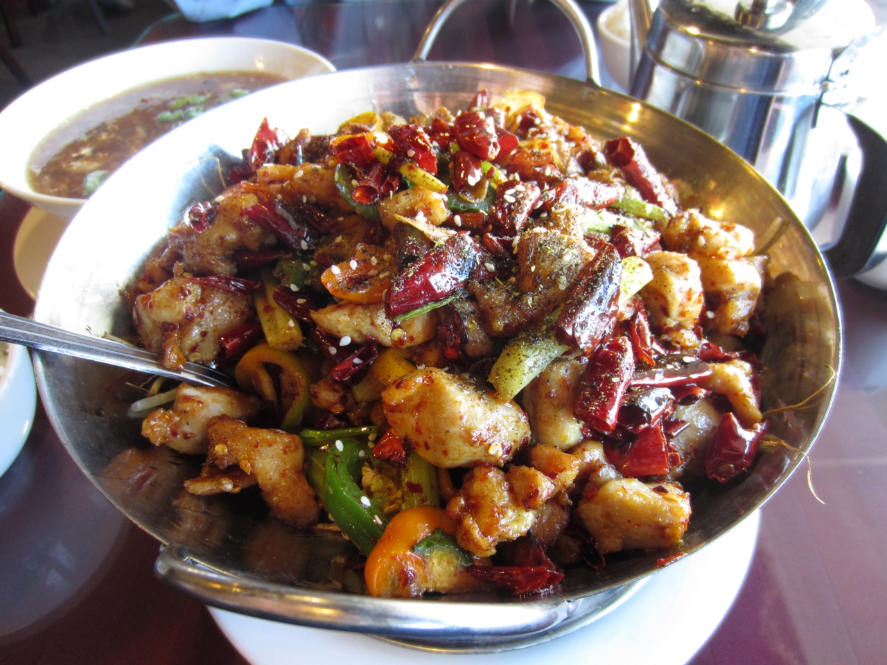 Spicy Szechuan Chicken at Spiced – zoomeboshi